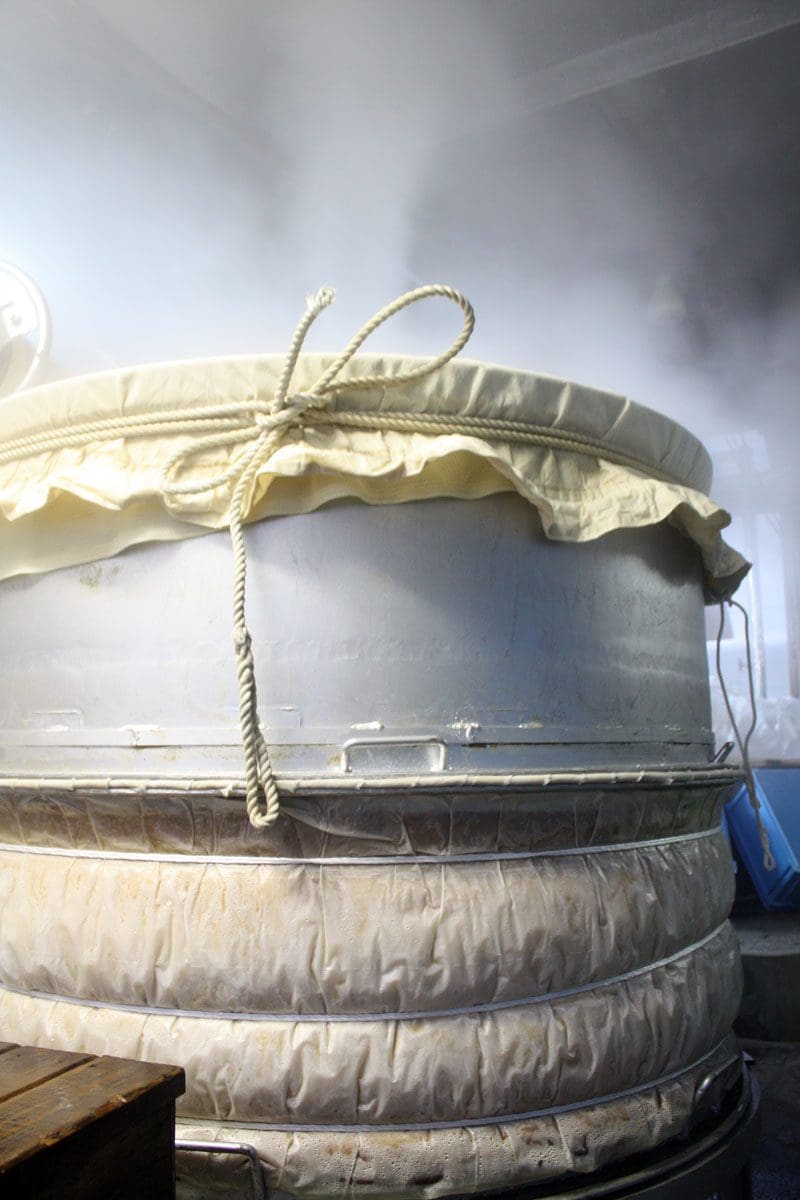 Rinsing, Soaking, Steaming - Joto Sake